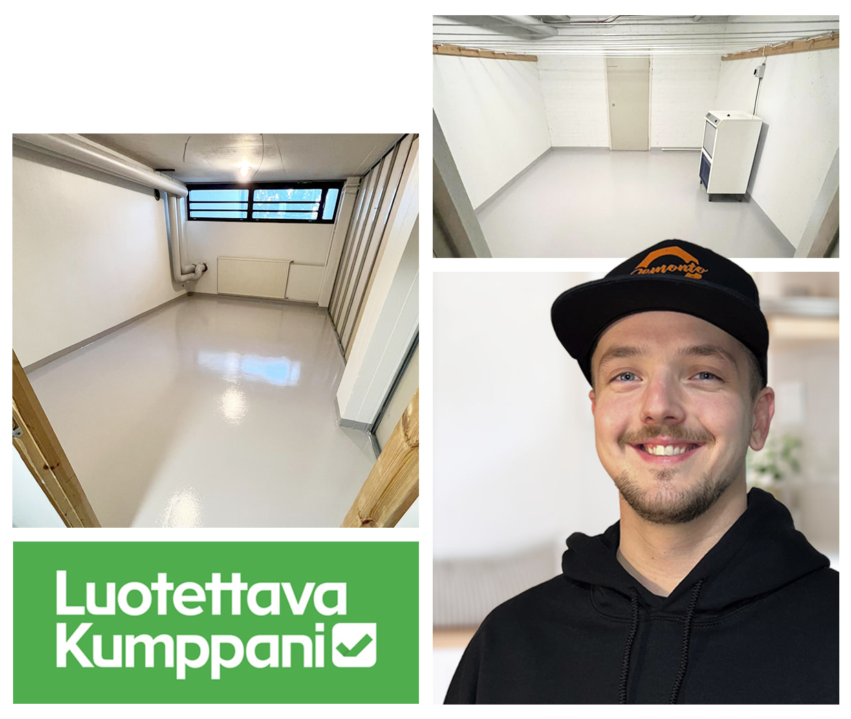 Kellaritilojen remontointi - Remonto