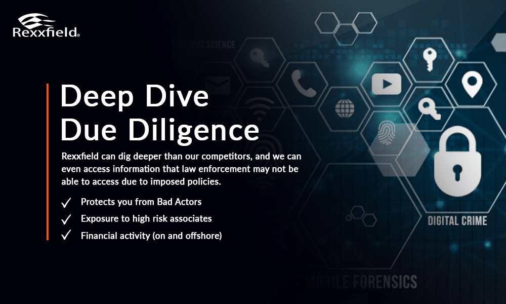 Deep Dive Due Diligence - Rexxfield Cyber Investigation Services